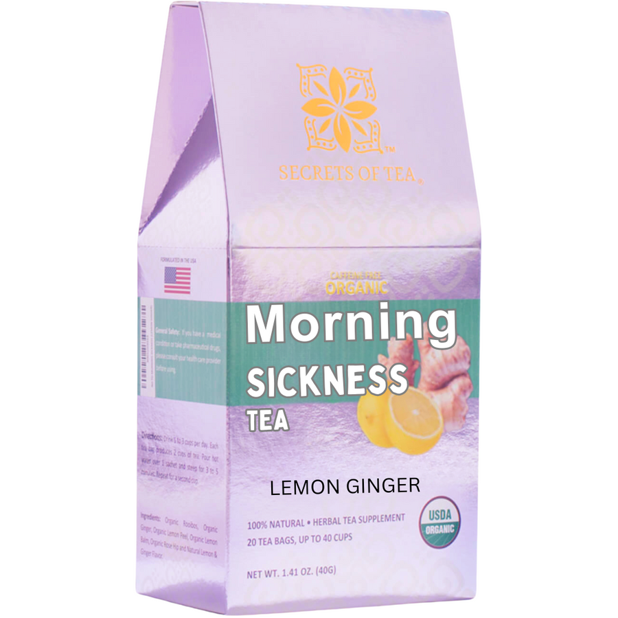 Lemon Ginger Herbal Tea Blend: 40 Cups – SecretsOfTea