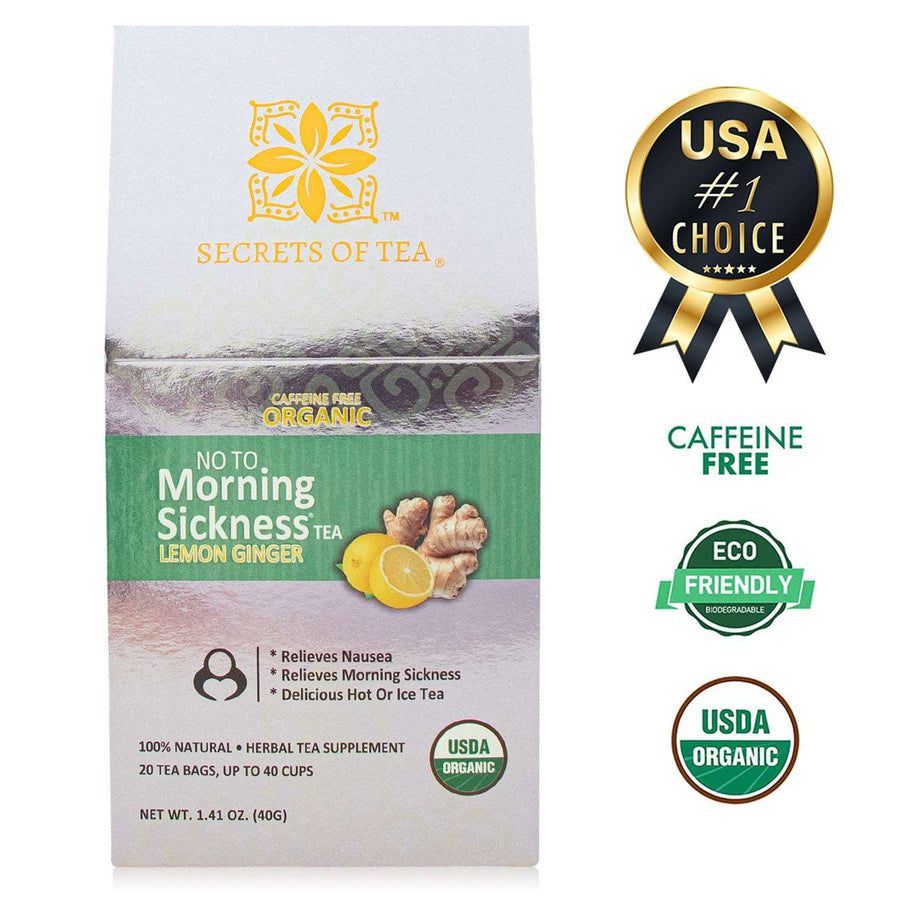 Lemon Ginger Herbal Tea Blend: 40 Cups – SecretsOfTea