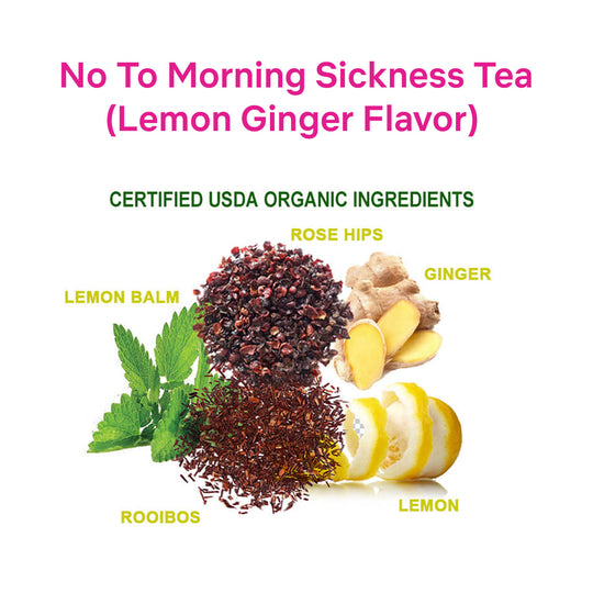 Lemon Ginger Herbal Tea Blend: 40 Cups – SecretsOfTea