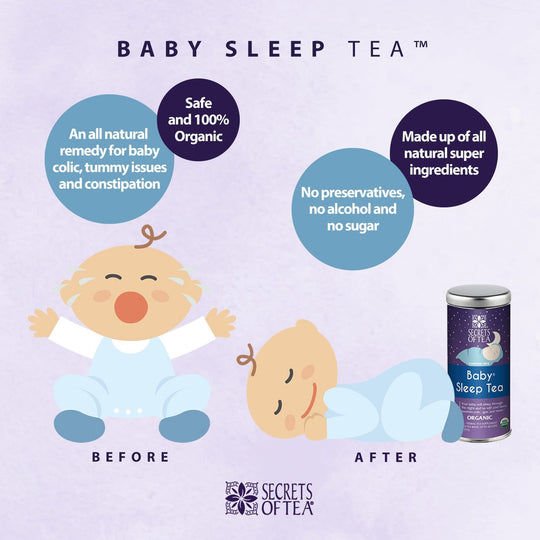 Baby Sleep Tea - Say Goodbye to Sleepless Nights – SecretsOfTea